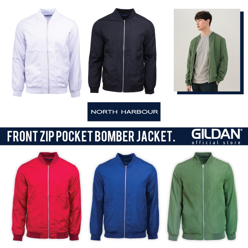 GILDAN x NORTH HARBOUR Wind Resistant Light Comfortable Pocket Inner ...