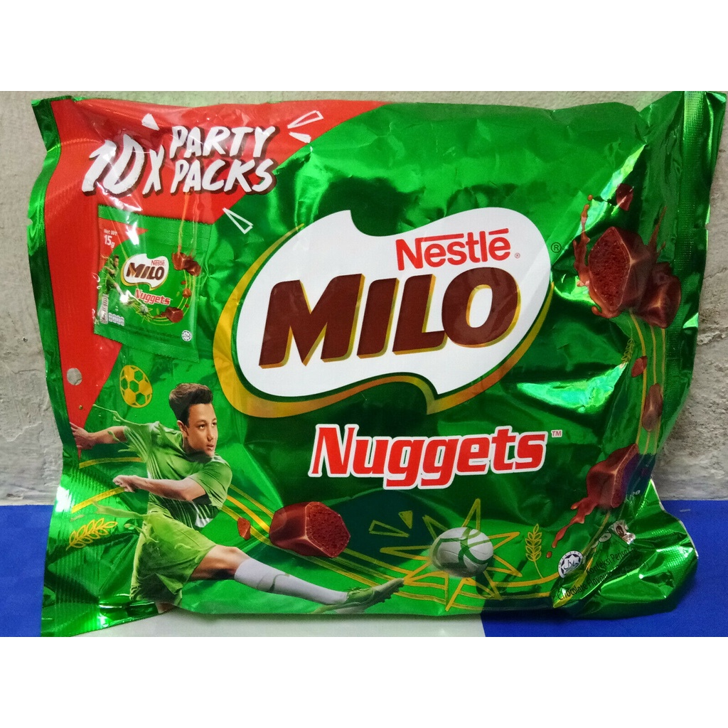 Nestle Milo Nuggets (10*15g) snack | Shopee Malaysia