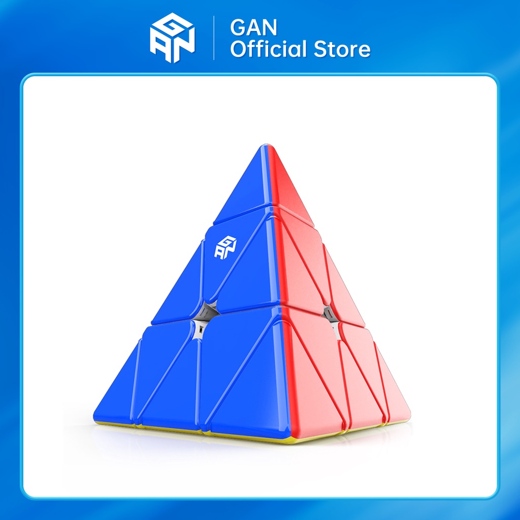 GAN Pyraminx Magnets, Speed Magnetic Pyramid Puzzle Stickerless ...