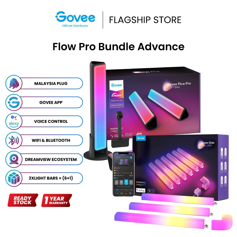Govee Flow Pro Bundle Advance - Govee Dreamview Flow Pro P1 Light Bars ...