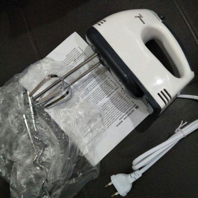 Portable Hand Mixer 7 Speed Mixing Baking and Cooking Mixer | Shopee ...