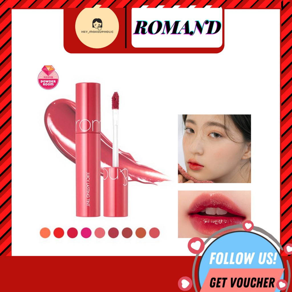 🔥CLEARANCE🔥Rom&nd Romand JUICY LASTING TINT Lip Tint Korea Velvet Lip ...
