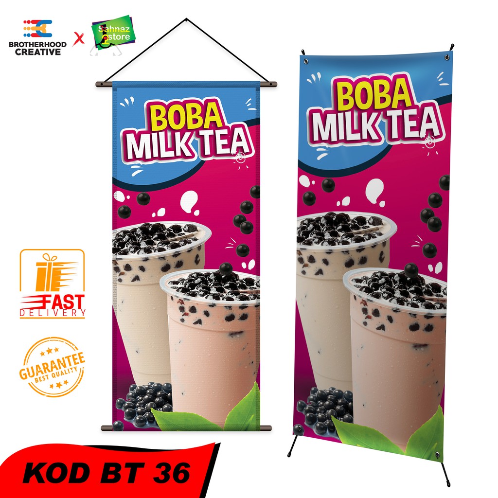 39+ Desain Banner Boba Pictures