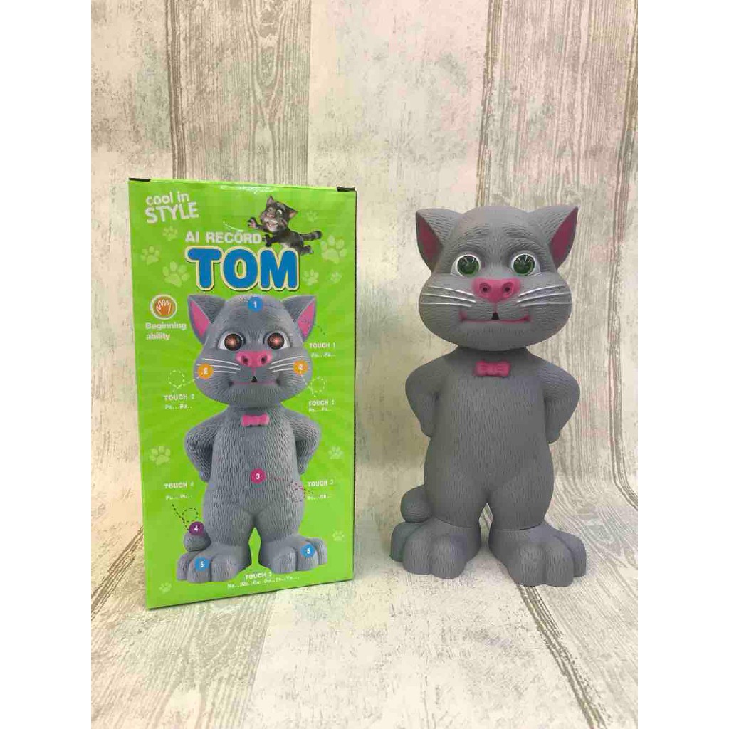 Intelligent Tom Cat Talking Toy | Shopee Malaysia