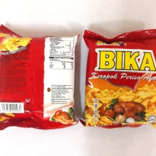 Bika Chicken Crackers 10g x 30pkt Childhood Snaks Makanan Ringan Zaman ...