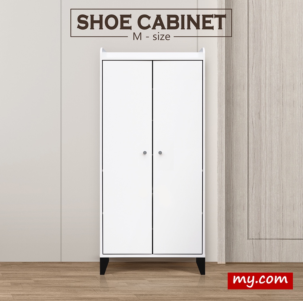 *READY STOCK* Shoe Cabinet With Door (L)my.com/Shoe Rack Cabinet/Wooden ...