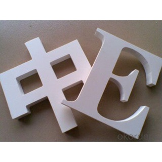 Custom made CNC cut out PVC 3D Weatherproof block lettering Alphabet A ...