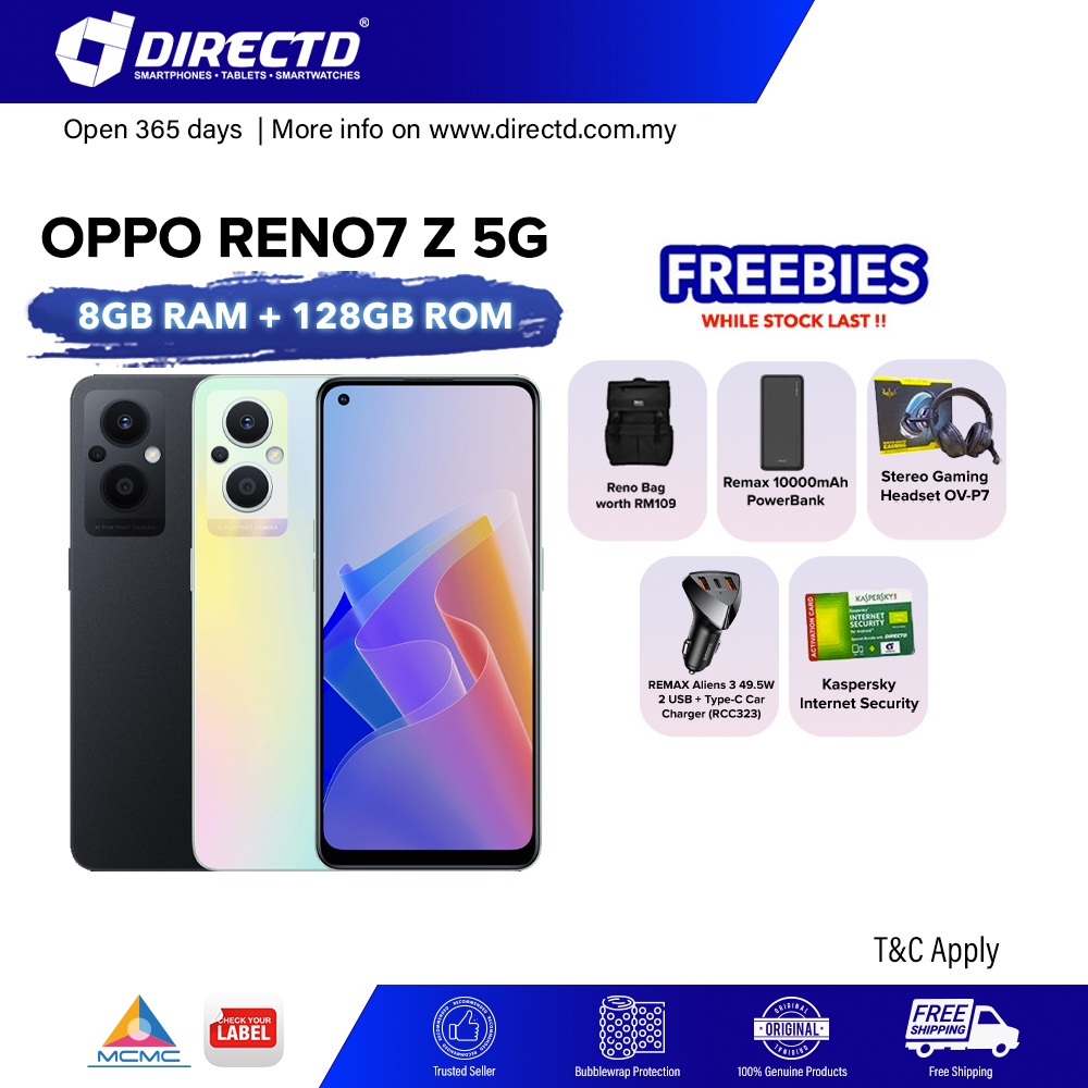 Oppo Reno 7 Z 5G Price in Malaysia & Specs - RM1333 | TechNave