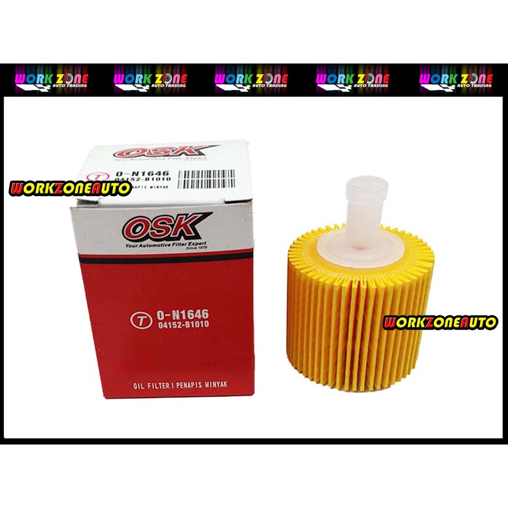 Toyota New Altis Wish Passo Paper Type Oil Filter 01452-B1010|04152 OSK ...