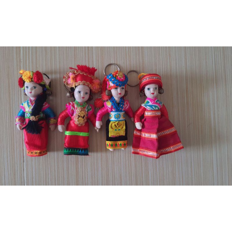 Handmade Traditional Costume Keychains | Shopee Malaysia