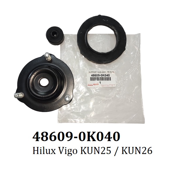 Toyota Absorber Mounting Top Upper Bush Spring Pad 48609-0K040 Hilux ...