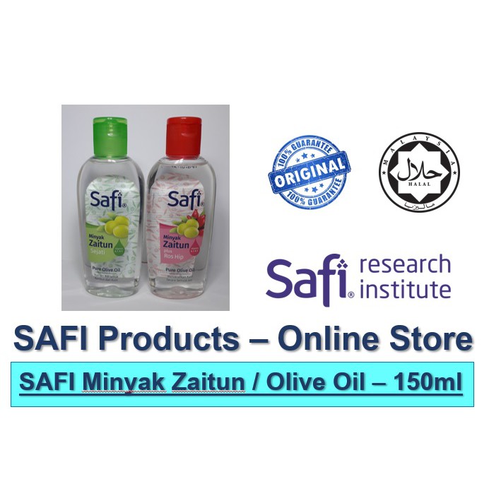 SAFI Minyak Zaitun Olive Oil - 150ml | Shopee Malaysia