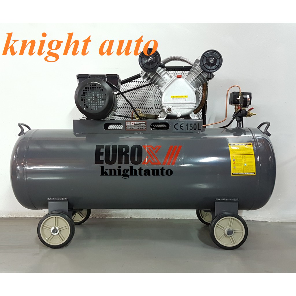 Eurox EAX7130 EAW7130 3HP 150L 8bar Belt Driven Air Compressor ID30430 | Shopee Malaysia