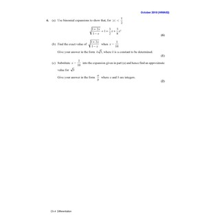 A Level EDEXCEL Pure Mathematics (P3)-Topical Past Papers -(Student's ...