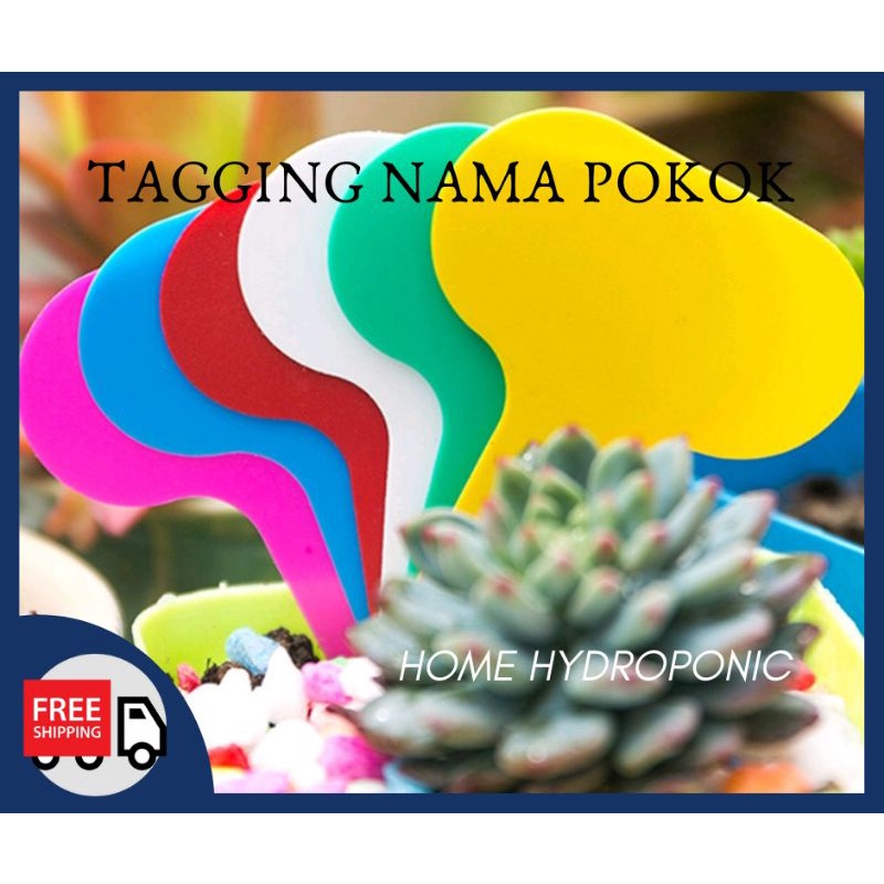 TAGGING NAMA POKOK/ LABEL TANAMAN | Shopee Malaysia