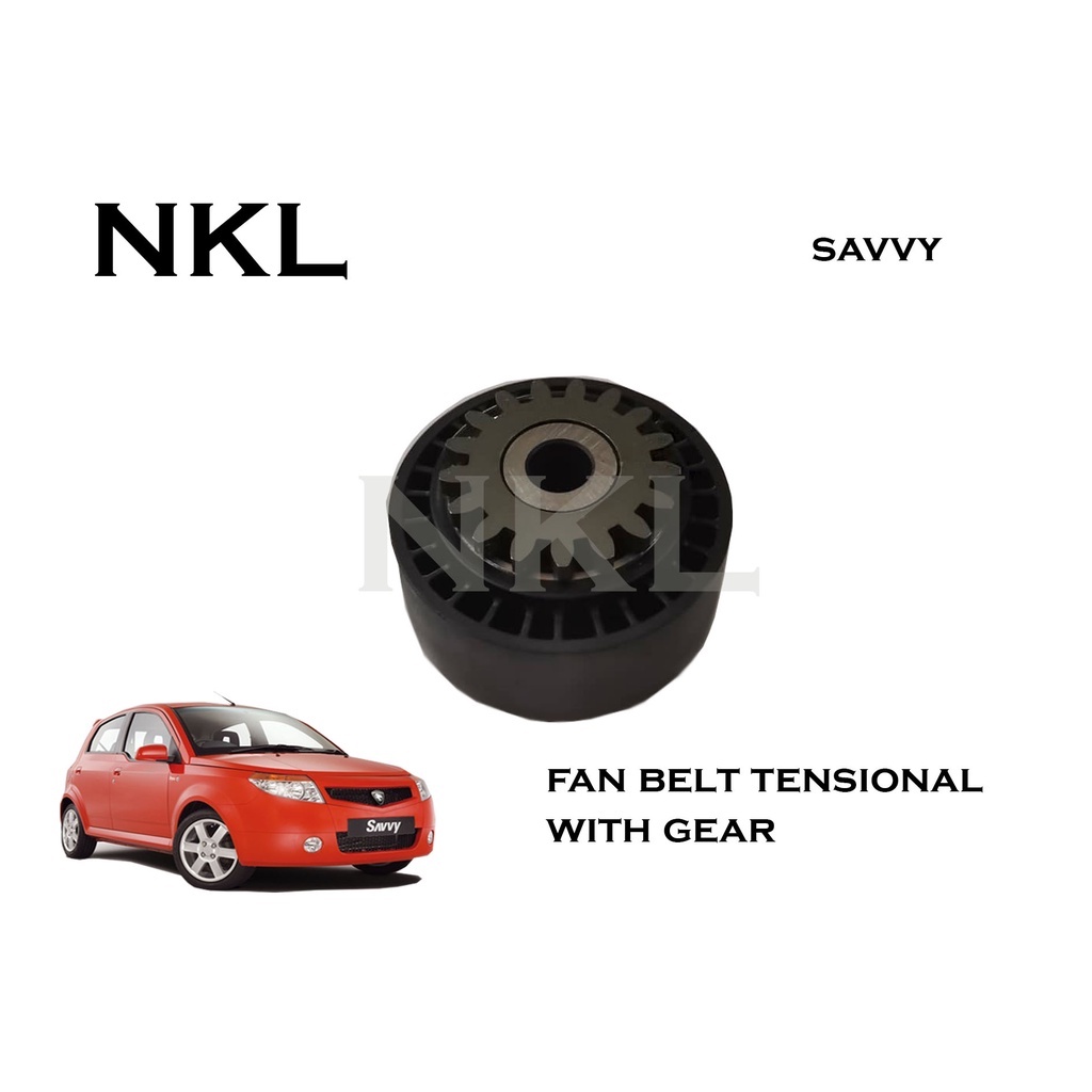 Proton Savvy Fan Belt Tensional With bearing(Gear) Original Renault ...