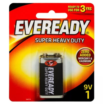 Eveready 9V Super Heavy Duty Battery Bateri | Shopee Malaysia