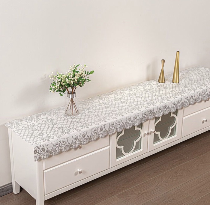 Alas Meja Table Cloth PVC / Table Runner / Meja Kopi / Meja Kecil/ Meja ...