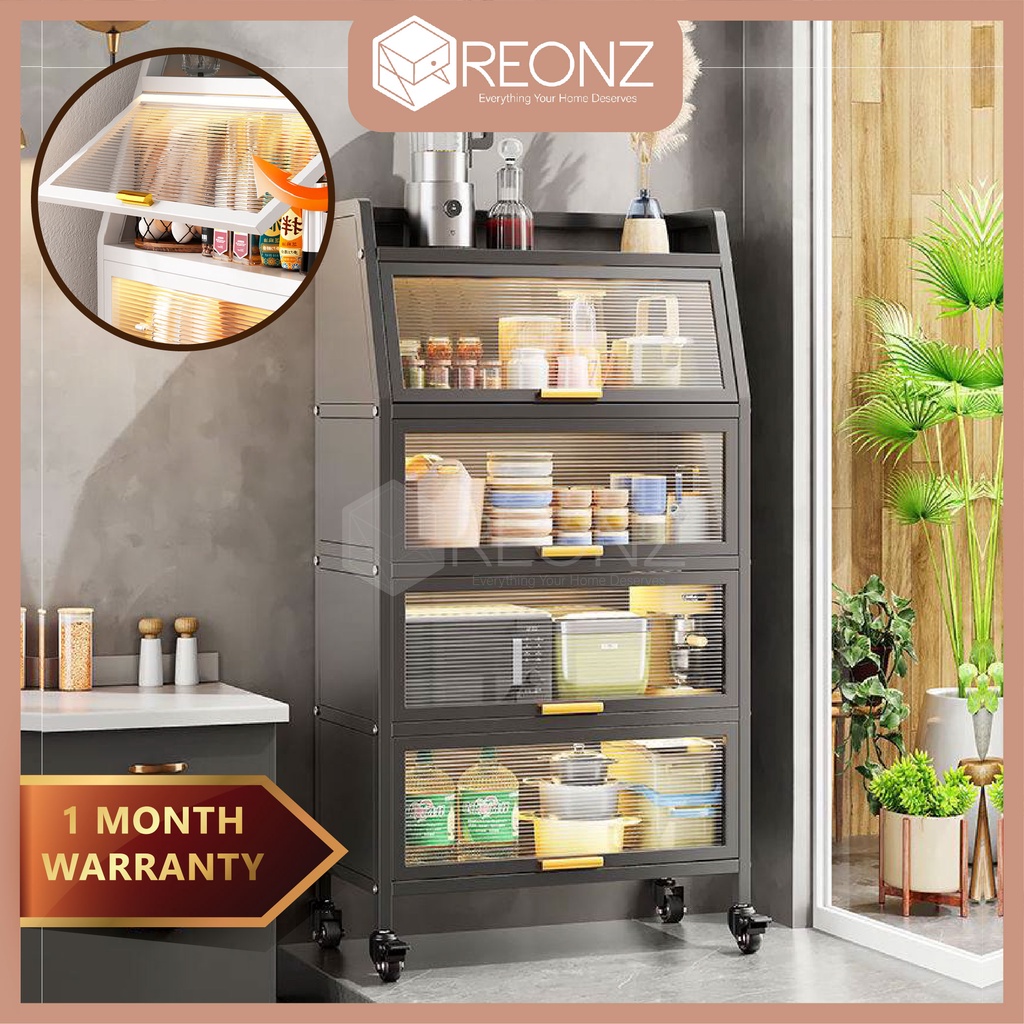 (Ready stock) REONZ TYPE F Multi-layer Kitchen storage kitchen cabinet ...