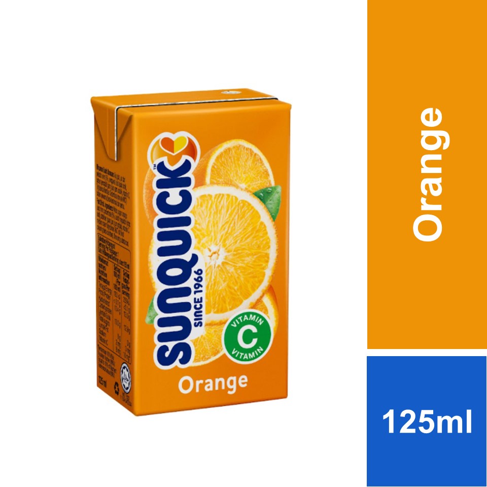 Sunquick Fruit Drink - Orange (125ml) | Shopee Malaysia