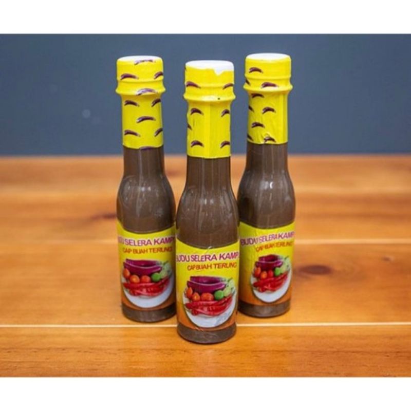 Budu Cap Terung Selera Kampung 100% original Terengganu 150ml | Shopee ...