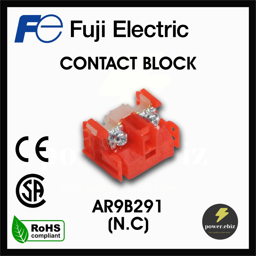 FUJI ELECTRIC AR9B291 (N.C) CONTACT BLOCK | Shopee Malaysia