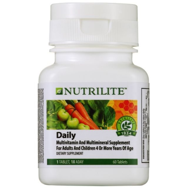 NUTRILITE Daily (60 tabs) | Shopee Malaysia