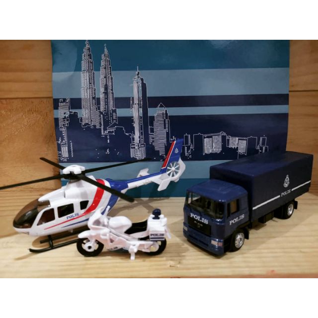 PDRM Polis Truck Diecast Model Series - Polis Diraja Malaysia | Shopee ...