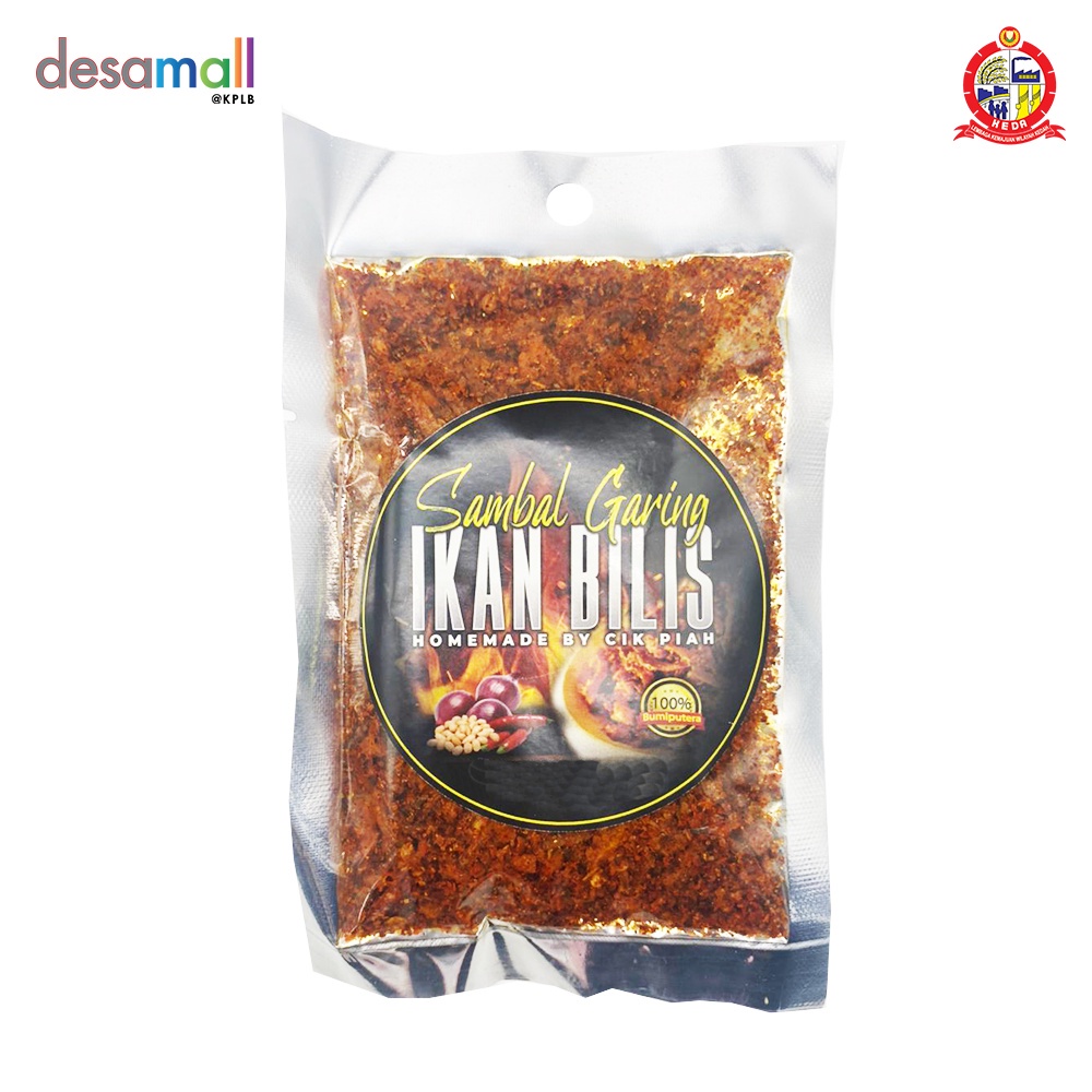 CIK PIAH Sambal Garing Ikan Bilis (40g) | Shopee Malaysia