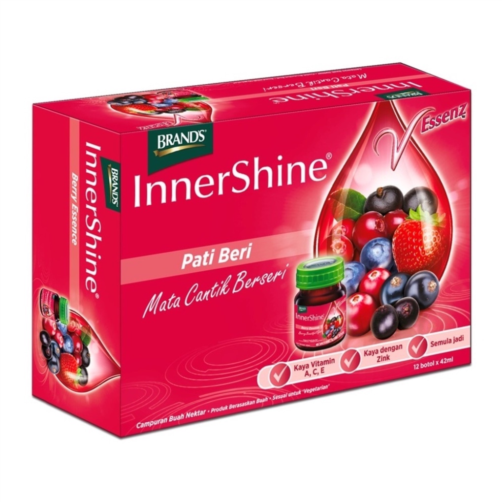 BRANDS InnerShine Berry Essence (12's x 42ml) | Shopee Malaysia