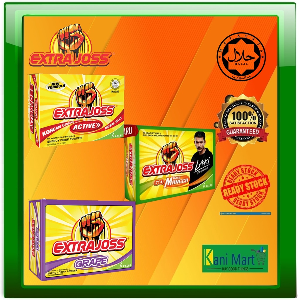 Extra Joss Active / Mangga /Anggur ExtraJoss E-juss Mangga /Anggur ...