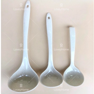 Melamine Soup Ladle Scoop Long Spoon Cooking Food Penyeduk Sup Sudu ...