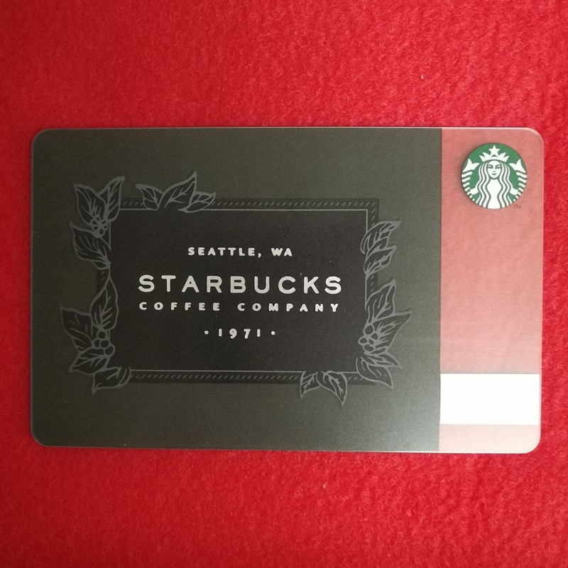 Starbucks Black Card