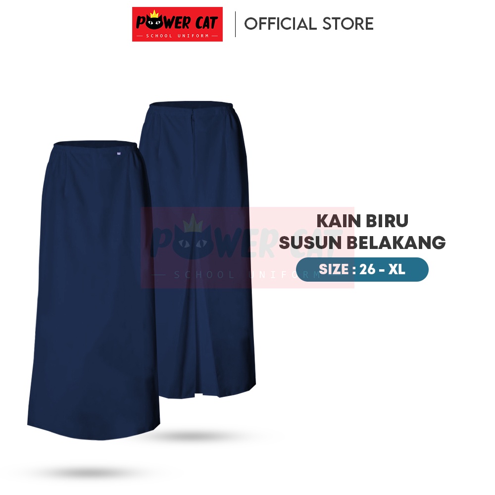 KAIN BIRU SUSUN BELAKANG (KAIN LICIN) | Shopee Malaysia