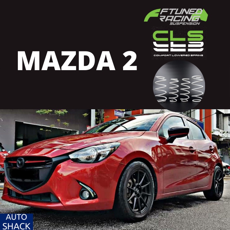 Mazda 2 F Tuned CLS Series Comfort Lowering Spring Suspension - FTuned ...