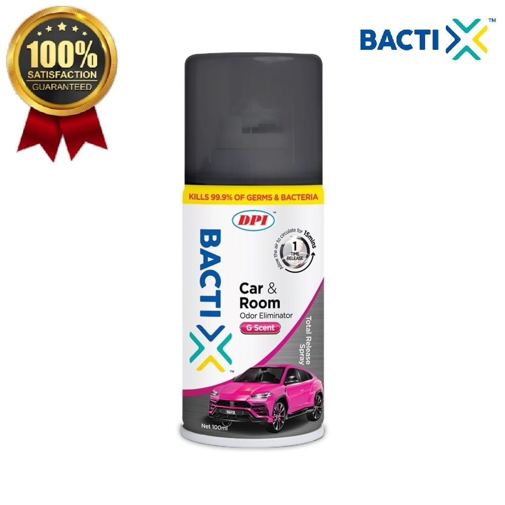 BACTI X ODOR ELIMINATOR ( G SCENT ) 100ML - 99.9% GERMS & BACTERIA ...