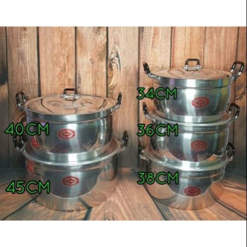 (5pcs) Periuk Telinga cap buaya size besar /periuk kenduri | Shopee ...