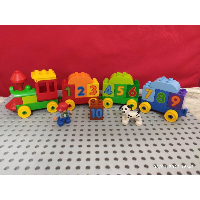 Preloved Lego Duplo Number Train 10558 10847 | Shopee Malaysia