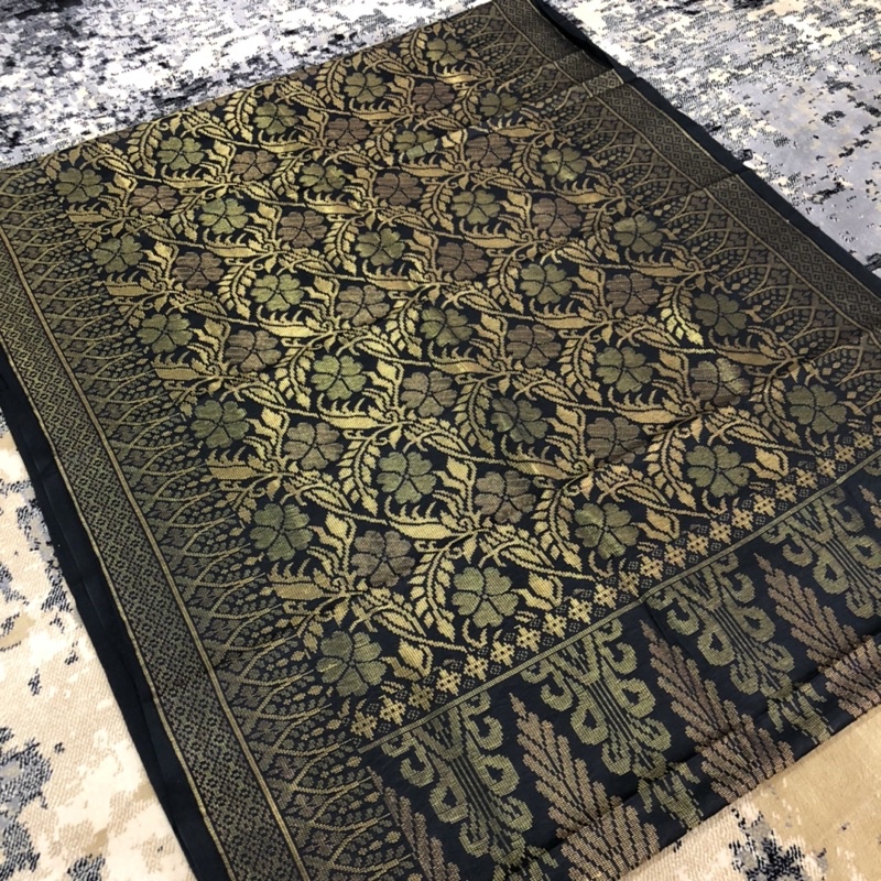 Samping Tenun Floral | Offer |Fancy Design | Siap Jahit | | Shopee Malaysia