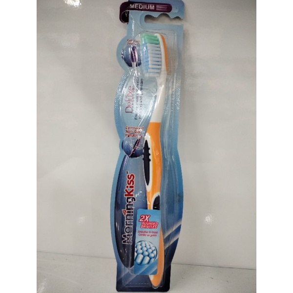 READY STOCK MORNING KISS toothbrush/berus gigi deluxe(Medium) | Shopee ...