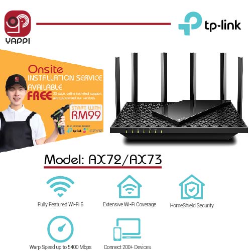 TP-Link Archer WiFi 6 Wireless Mesh Router TP-Link AX Wi-Fi6 for UniFi ...