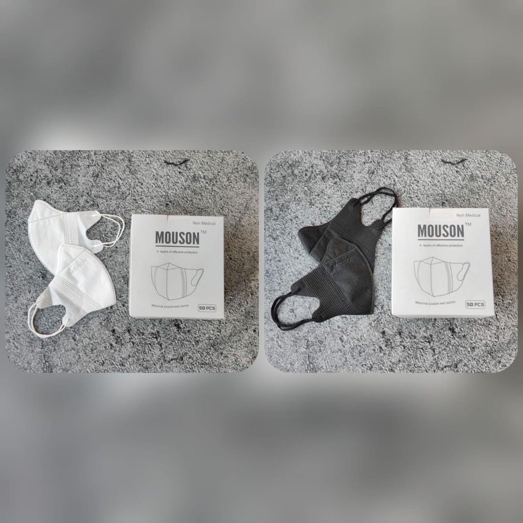 Mouson Duckbill Mask 1box Fill In 50pcs | Shopee Malaysia