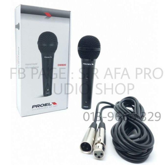 ( SIR AFA ) Microphone Proel DM800 ( READY STOCK ) | Shopee Malaysia