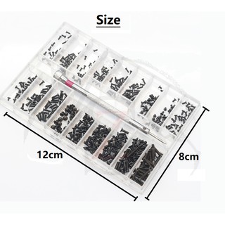 Small Screws Assortment Kit 18 Kinds M1.2/M1.4/M2.0 Tiny Micro Screw ...