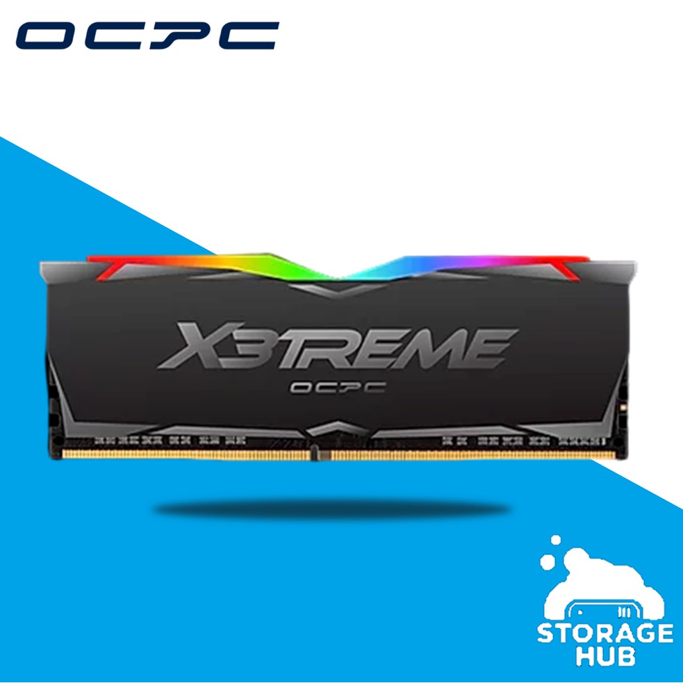 OCPC X3 RGB DDR4 3200MHz (32GB X 1) CL16 BLACK | Shopee Malaysia