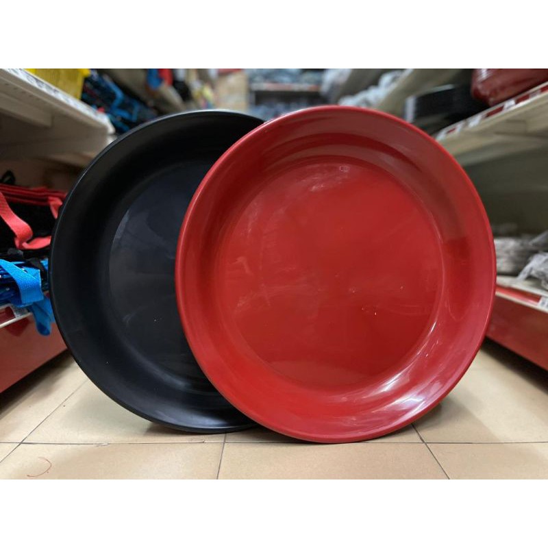 BETTERWARE Round Plastic Tray Plain 49cm Tebal Thick / Dulang Talam ...