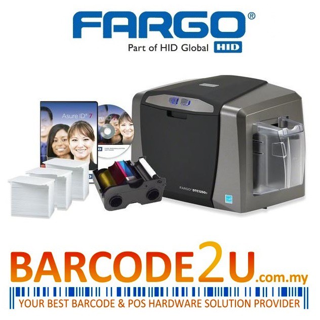Fargo DTC1250e Single Sided ID Card Printer | Shopee Malaysia