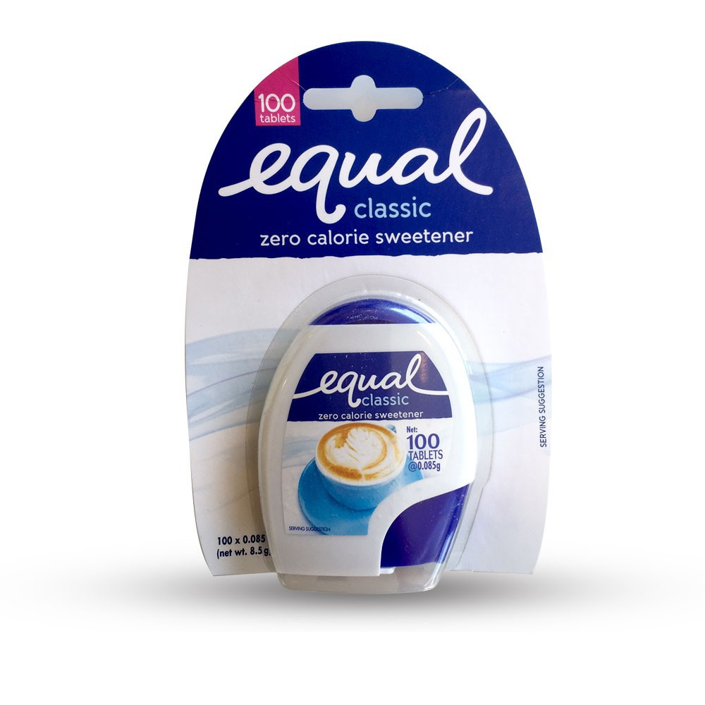 EQUAL CLASSIC TABLETS 100S (ZERO CALORIE SWEETENER) | Shopee Malaysia