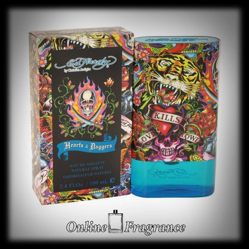 Ed Hardy Hearts & Daggers EDT Cologne (Minyak Wangi, 香水) for Men by ...