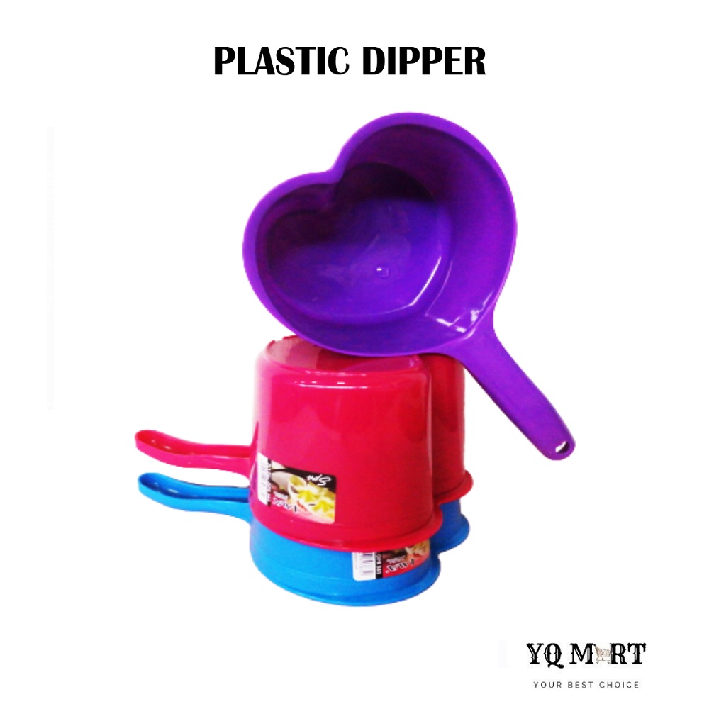 Plastic Dipper/ Love Shape Dipper/Gayung Plastik | Shopee Malaysia